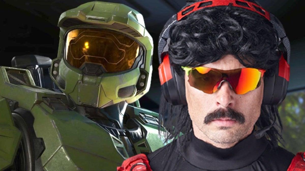 Dr Disrespect Loses It and Smashes Controller Because of Halo Infinite