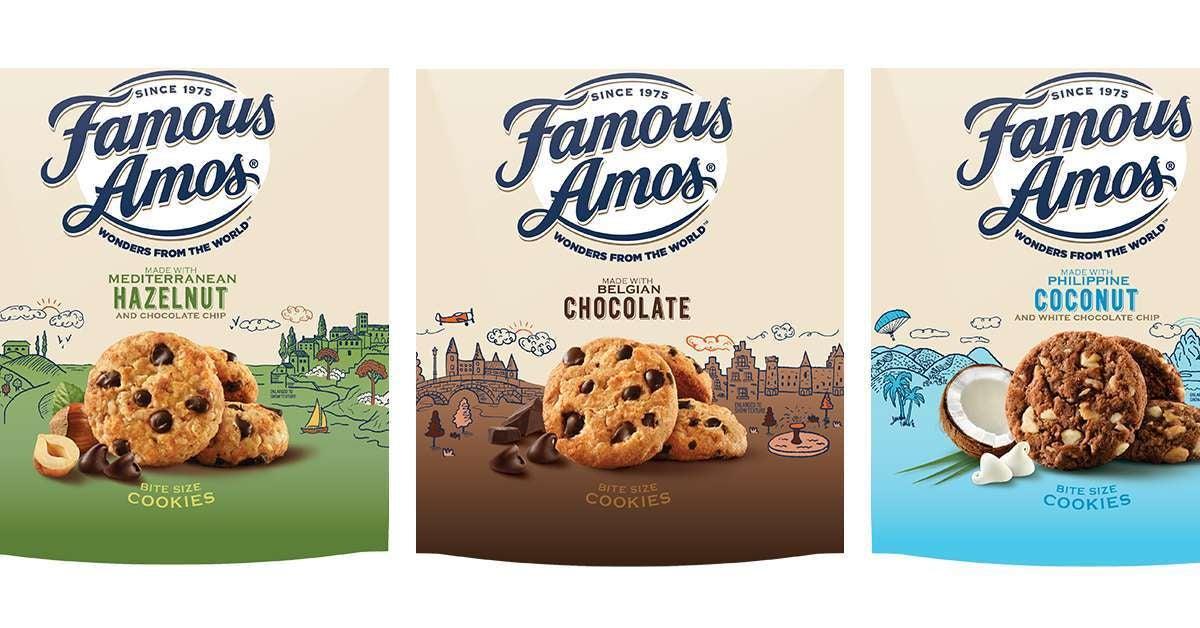 Famous Amos Introduces Three Internationally-Inspired Flavors For ...