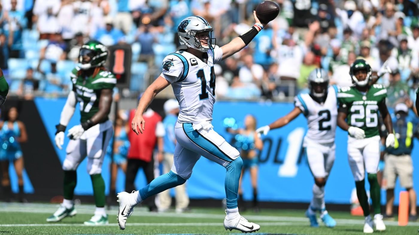 Jets at Panthers score, takeaways: Sam Darnold wins Carolina debut vs ...