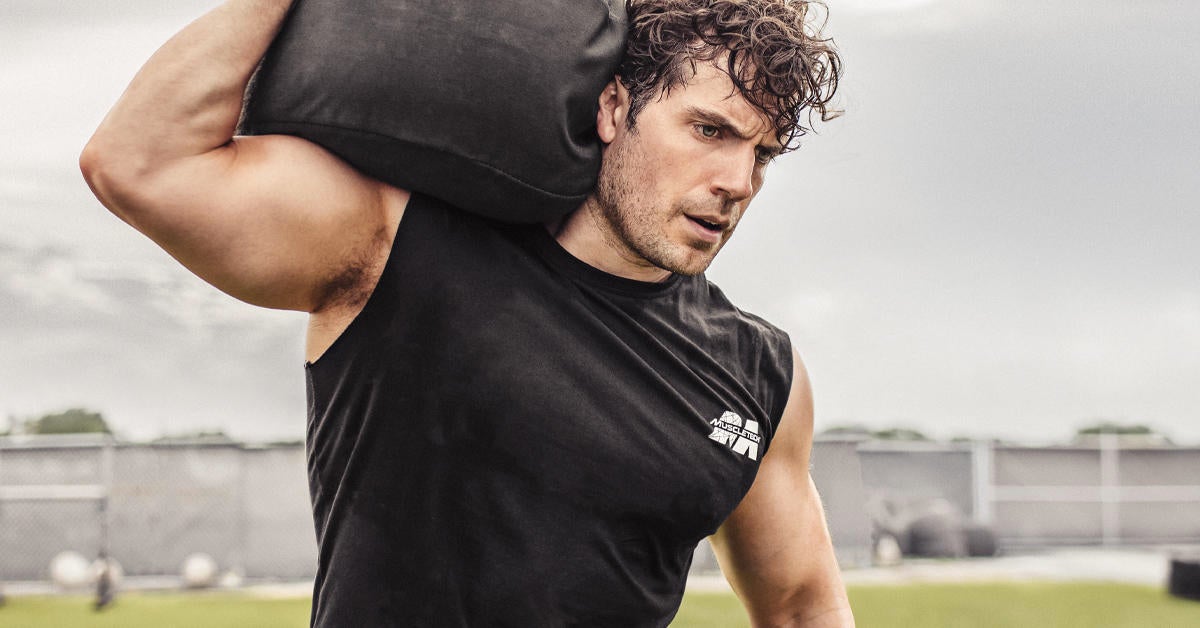The Witcher's Henry Cavill Reveals MuscleTech Workout Lineup