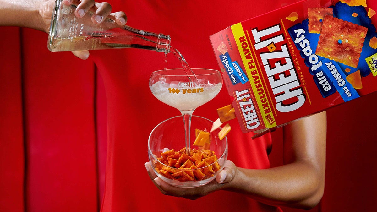 Cheez-It Launches Wine-Themed Pack Featuring New "Extra Toasty" Flavors