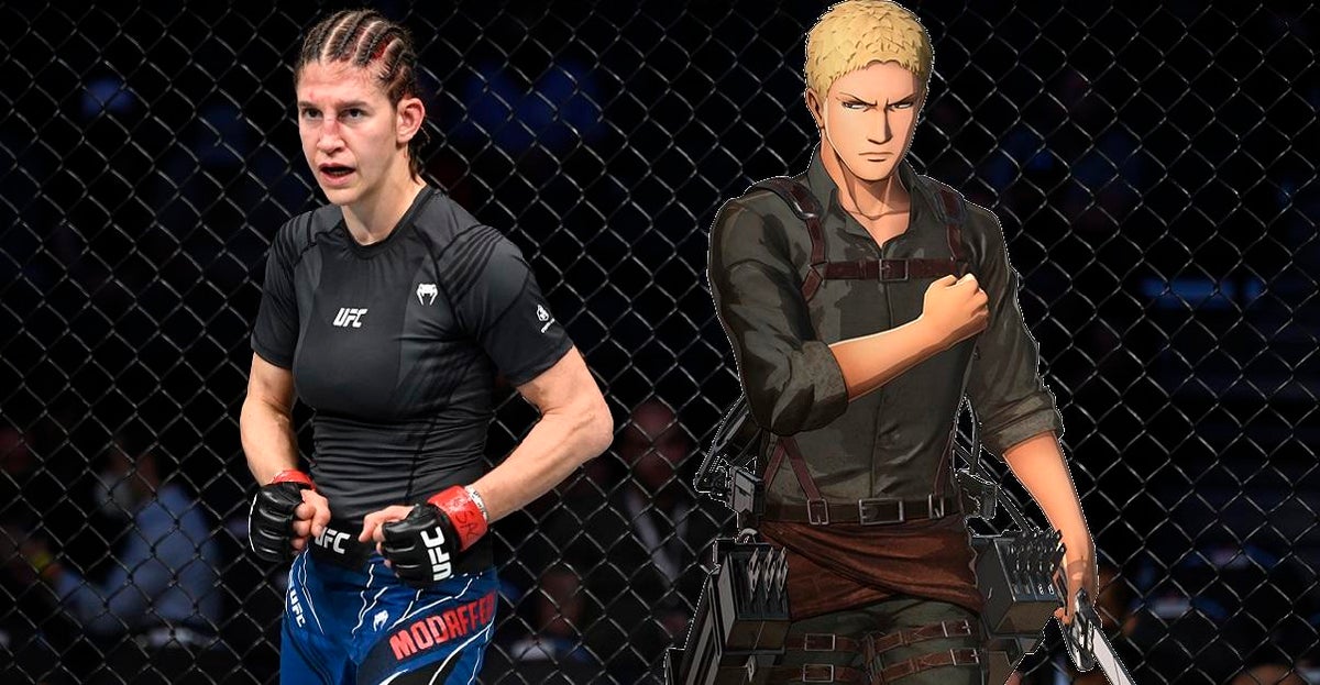 Attack On Titan Gets Shoutout From UFC Star Roxanne Modafferi at Weigh-In
