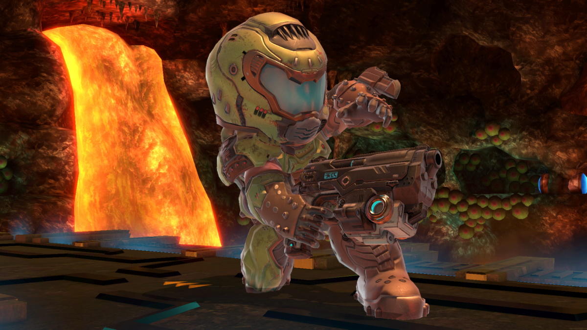 Super Smash Bros. Ultimate Adds Doom Slayer as Mii Fighter Costume
