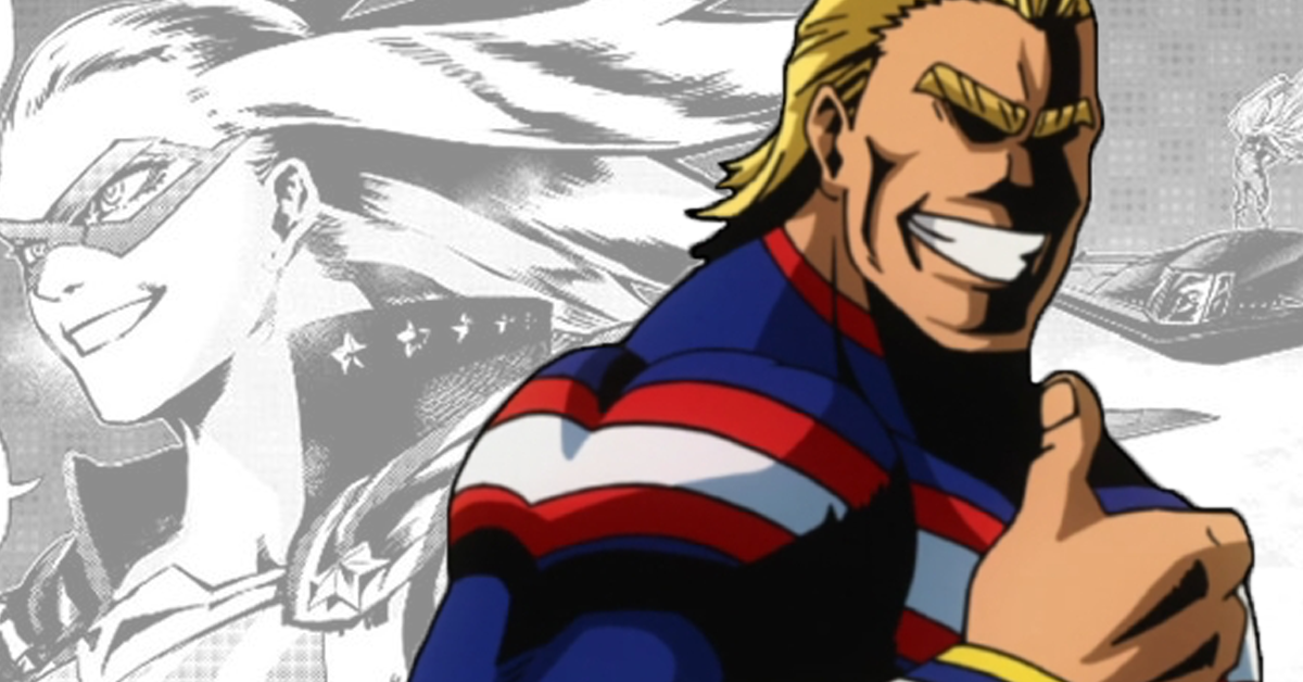 My Hero Academia Art Inks America's Top Hero in Full Color