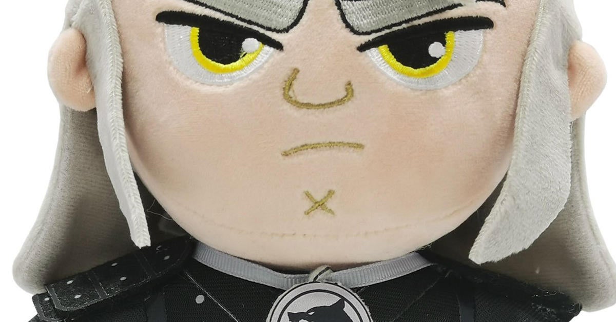 Netflix's The Witcher Geralt Grunt and Grumble Talking Plush Uses Henry ...
