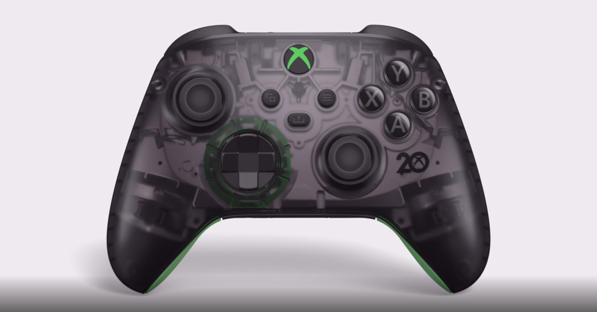 Xbox Reveals New 20th Anniversary Controller and Headset
