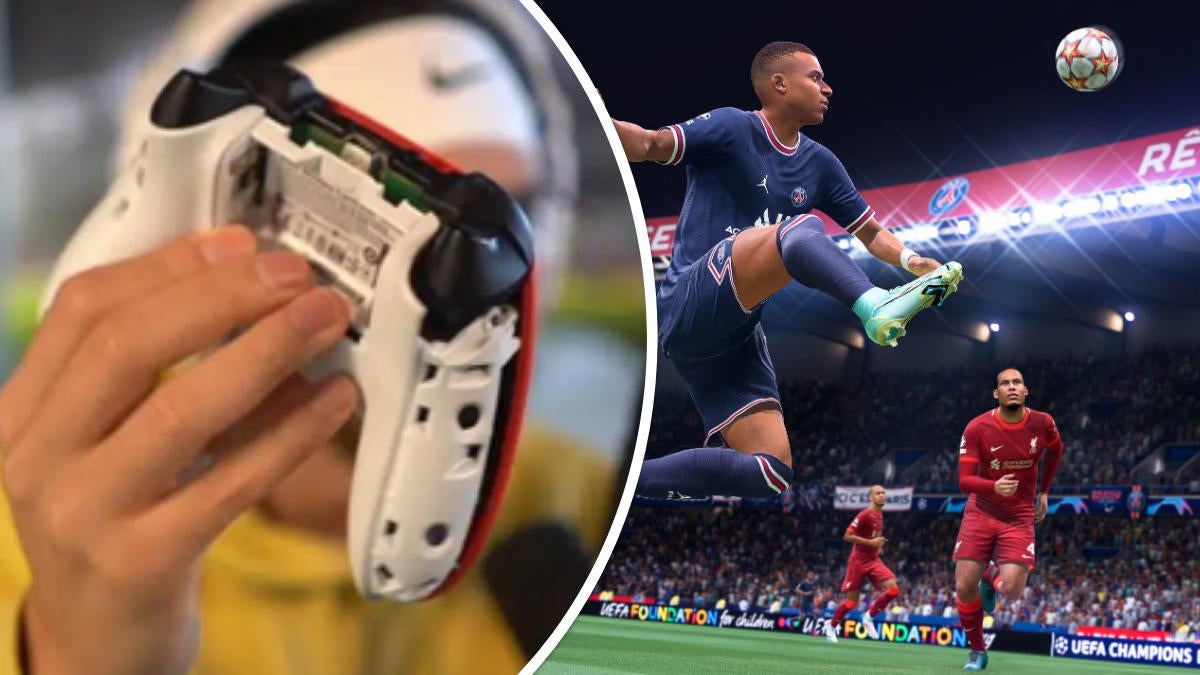 FIFA 22 Streamer Obliterates Controller in Rage After Huge Miss