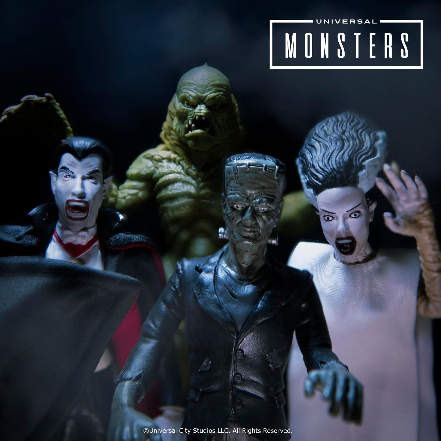 The Wolfman, Invisible Man, and More Universal Monsters Get BendyFigs ...