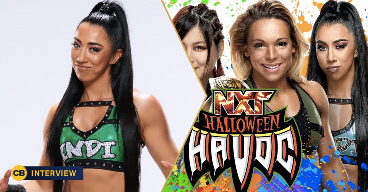 WWE NXT's Indi Hartwell Talks First Ladder Match at Halloween Havoc ...