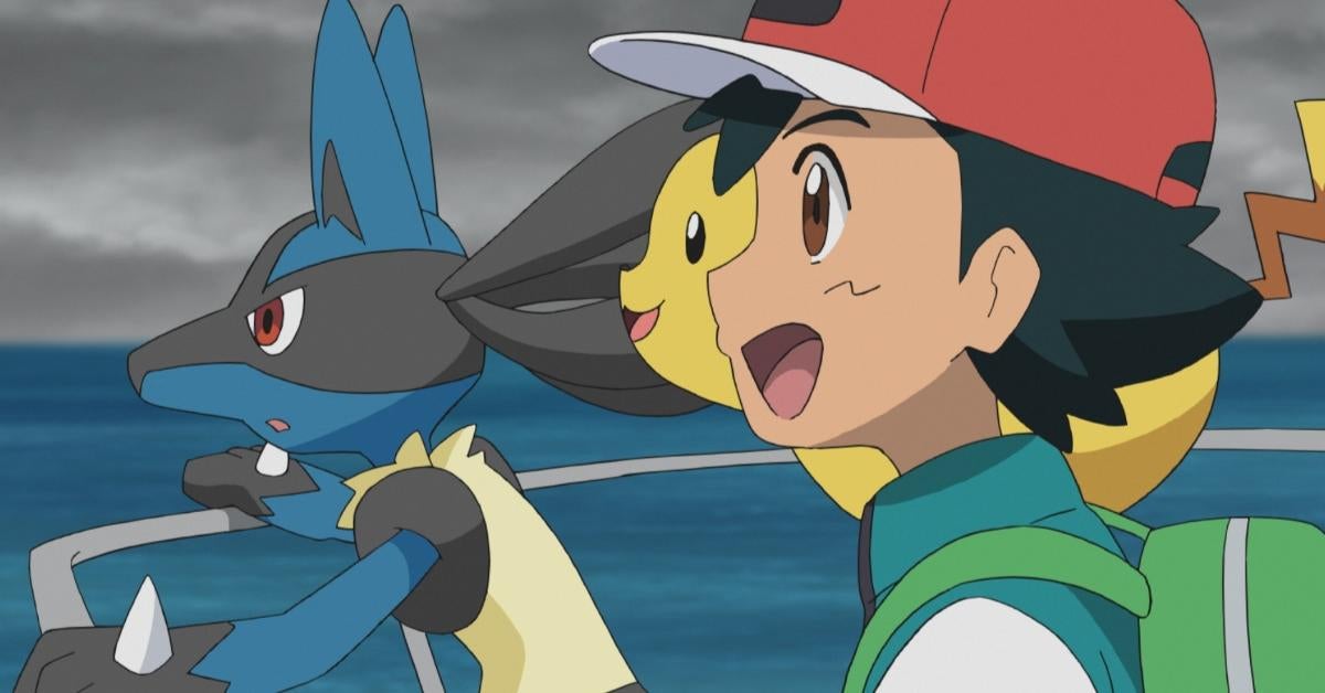 Pokemon Journeys Shows Just How Close Ash and Lucario's Bond Really is