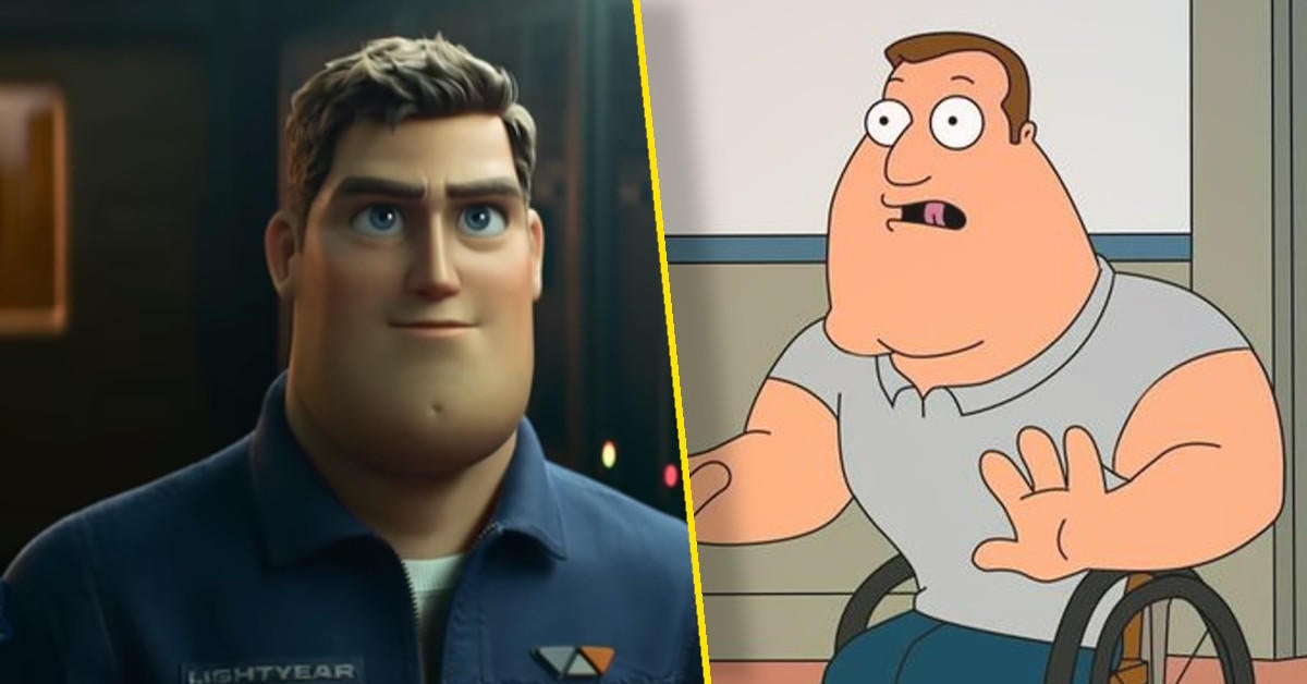 Disney Fans Think Young Buzz Lightyear Looks Like Family Guy's Joe Swanson
