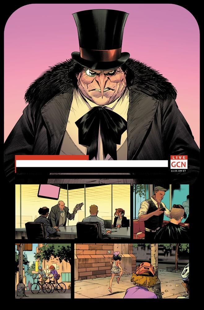 The Penguin Batman Comic