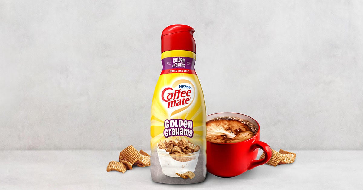 Coffee Mate Releasing New Golden Grahams Cereal Flavored Creamer