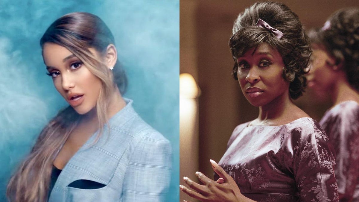 Wicked Movie Stars Ariana Grande and Cynthia Erivo Share BTS Photos of ...