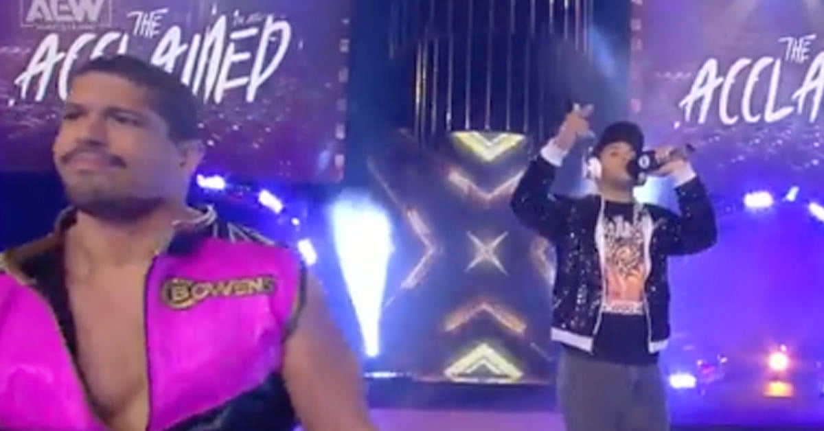 AEW Fans Loving Max Caster's WWE and Brie Bella Lines in Rampage Rap Lyrics