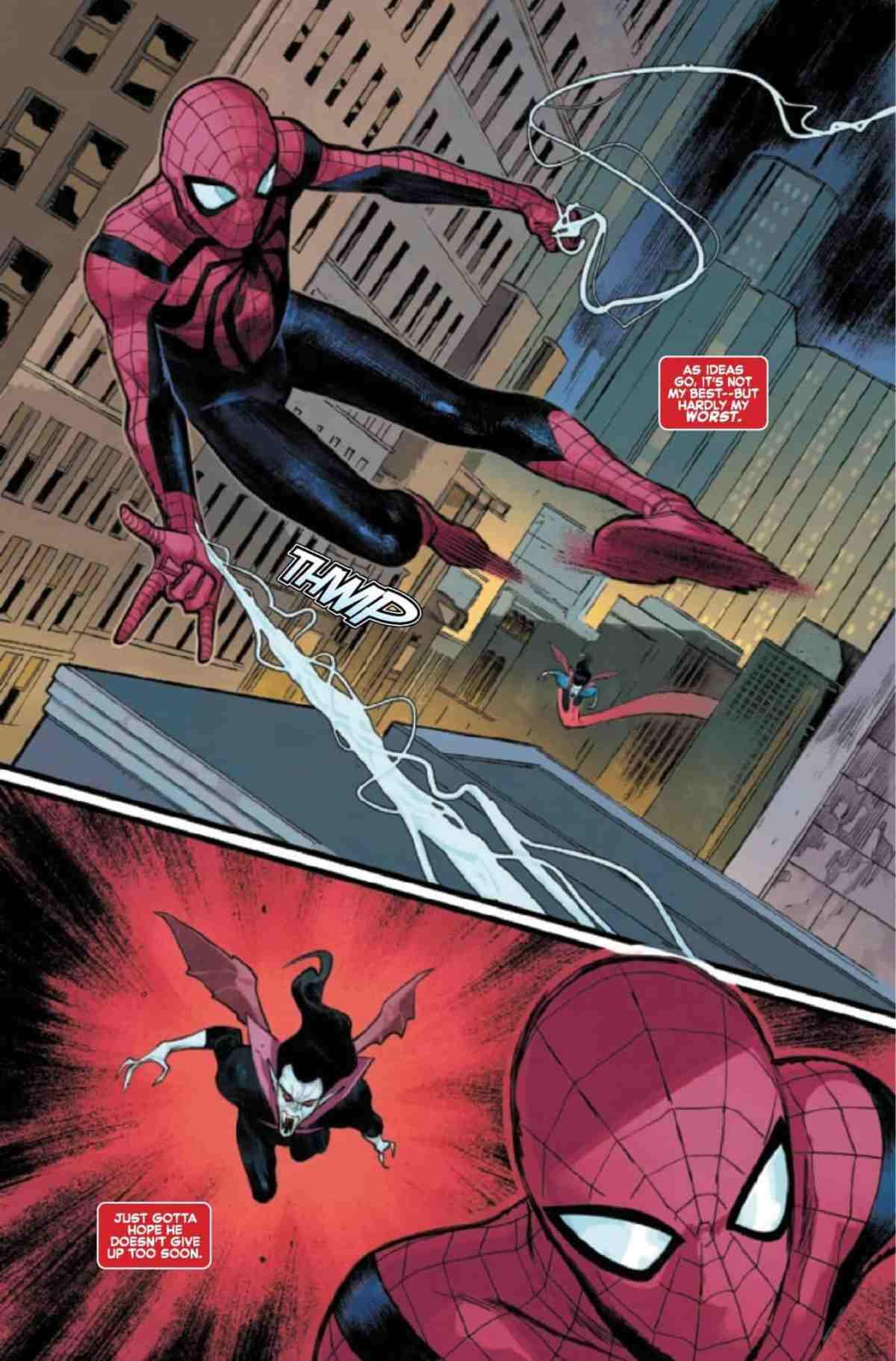 Spider-Man Fights Morbius In New Marvel Preview