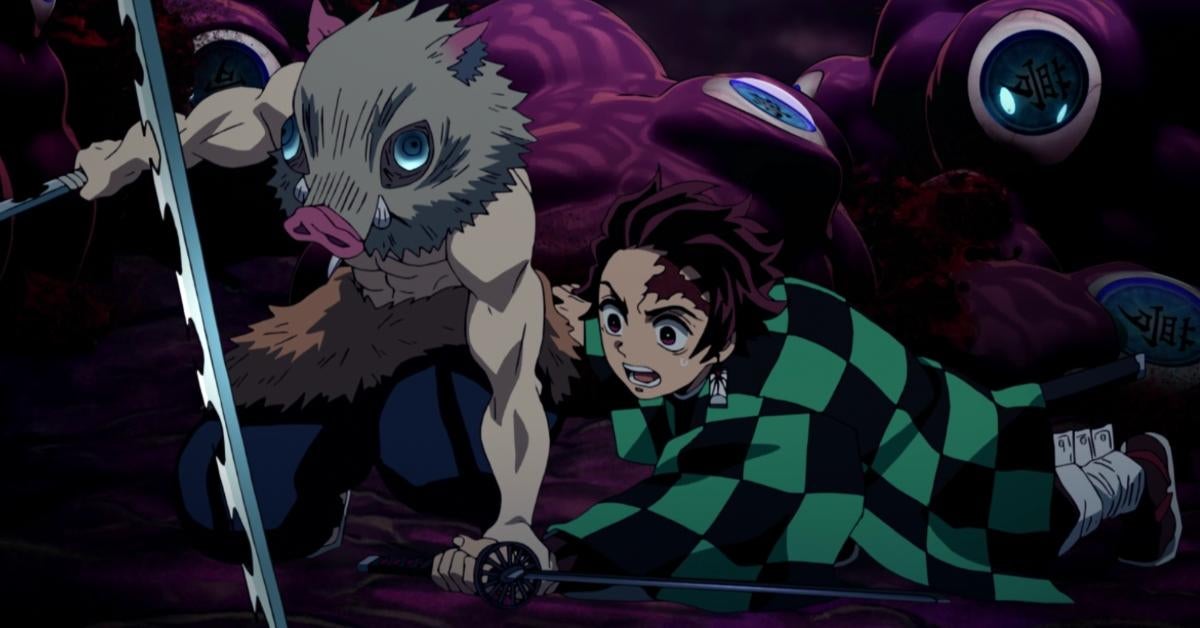 Demon Slayer Stuns With Inosuke's Tanjiro Save