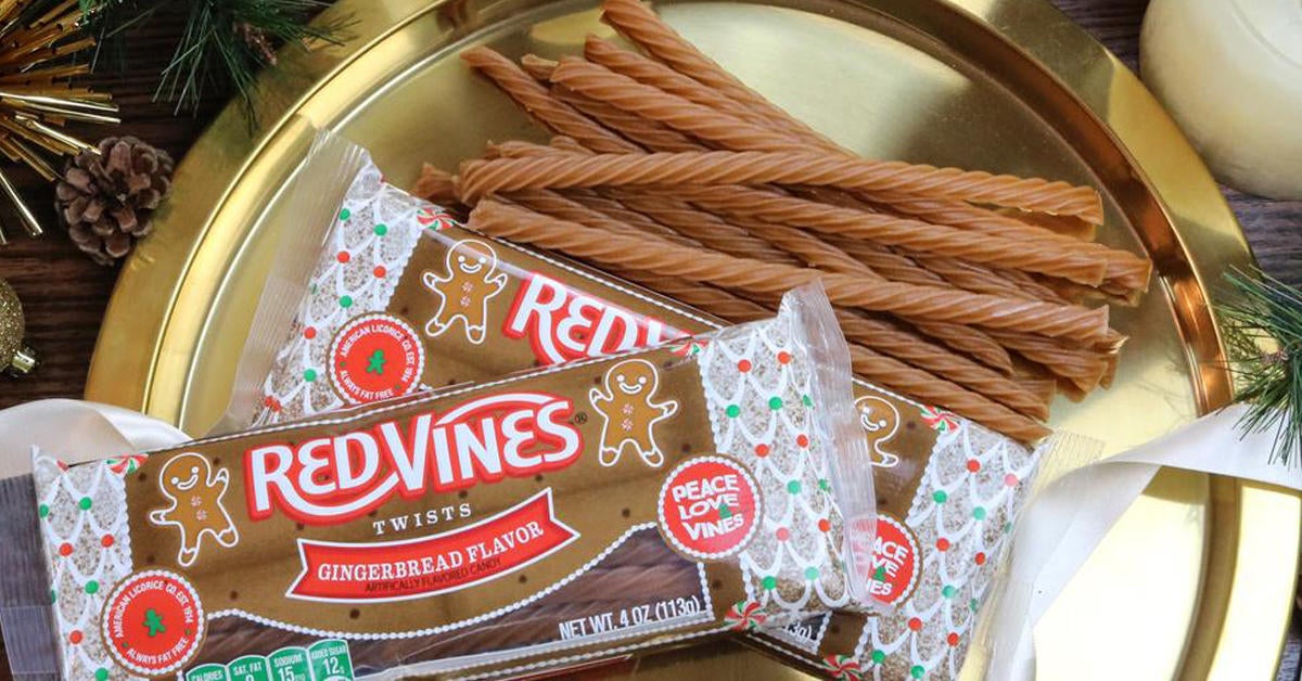 Red Vines Releasing New Gingerbread Flavors for the Holidays