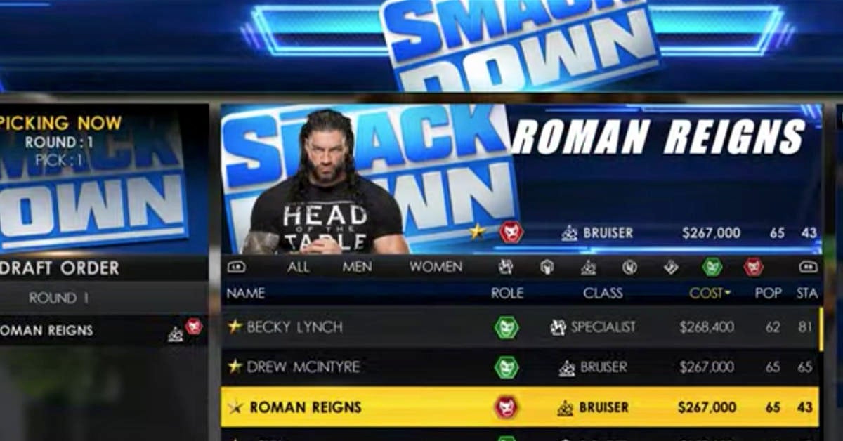 WWE 2K22 Confirms and Reveals First Look at GM Mode