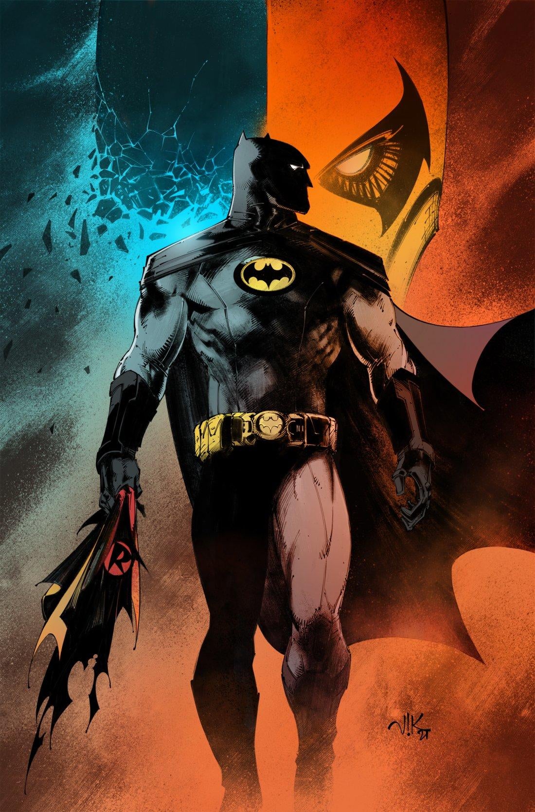 Batman, Robin and Deathstroke Collide in DC's Shadow War Crossover