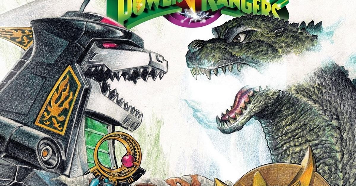 Godzilla Takes on the Power Rangers In An Official Crossover