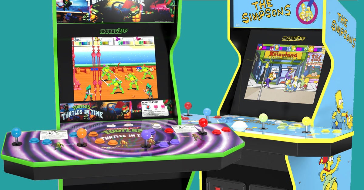 Arcade1Up Last-Minute Deal: TMNT, The Simpsons, NBA Jam, and More