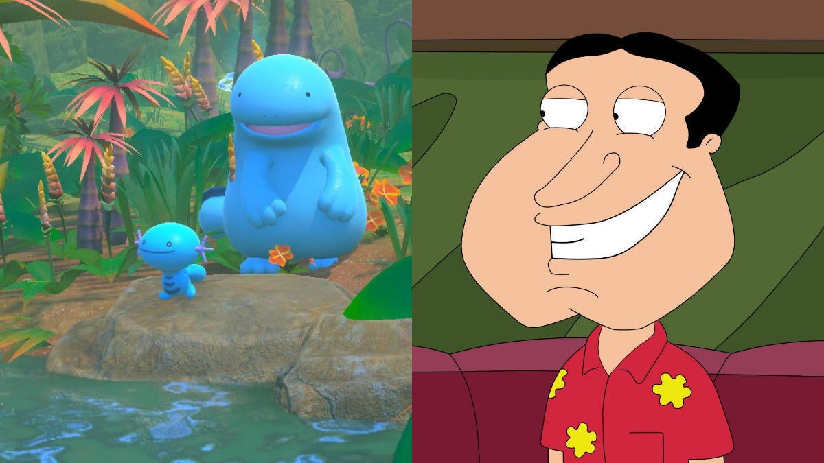 Pokemon Fan Creates Unholy Amalgam of Quagsire and Family Guy's Quagmire