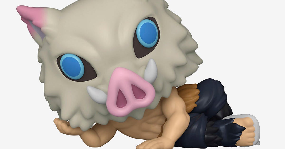 Demon Slayer Funko Pop Wave Adds Lounging Inosuke Exclusive