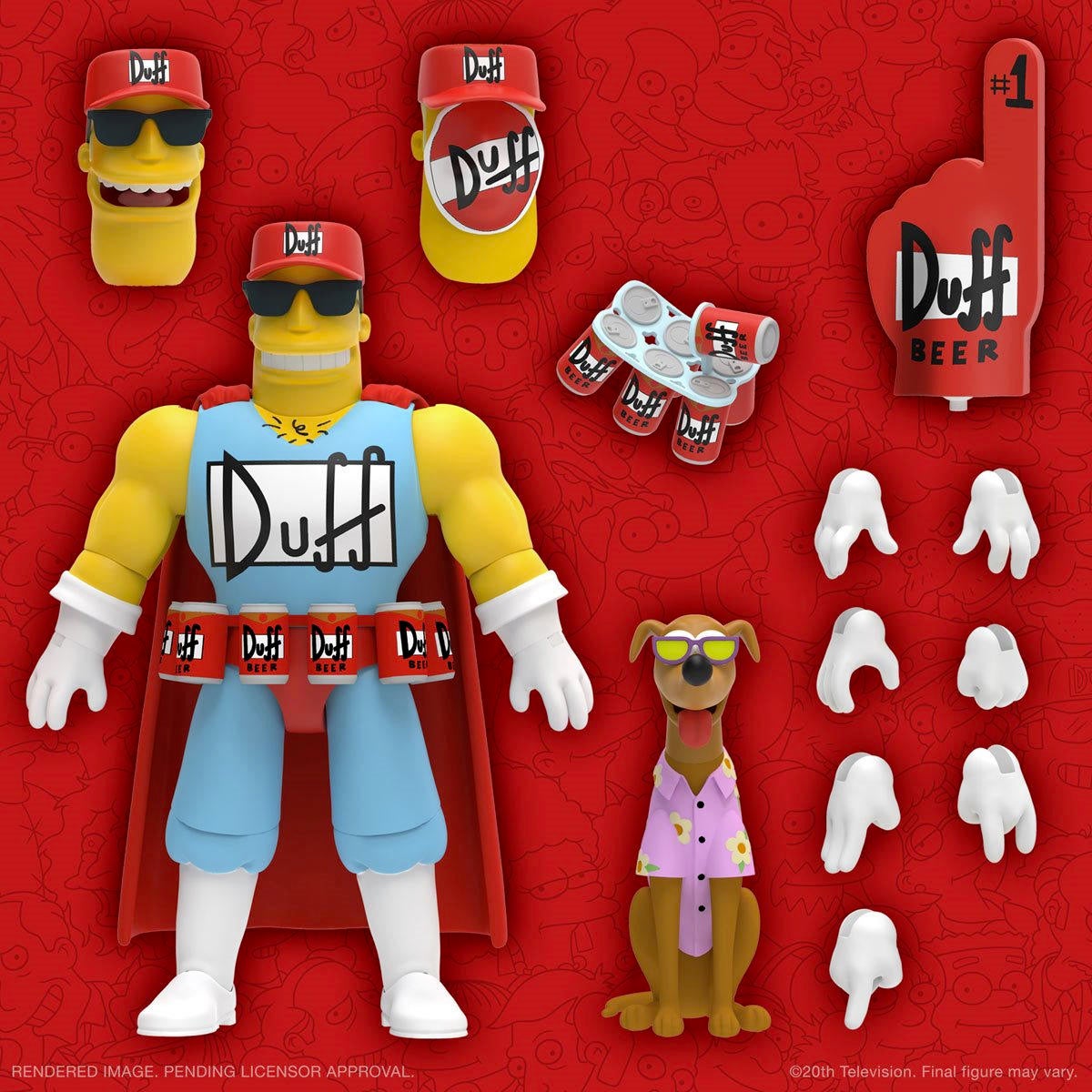 The Simpsons Ultimates Wave 2 Figure Pre-Orders: Bartman, Duffman ...