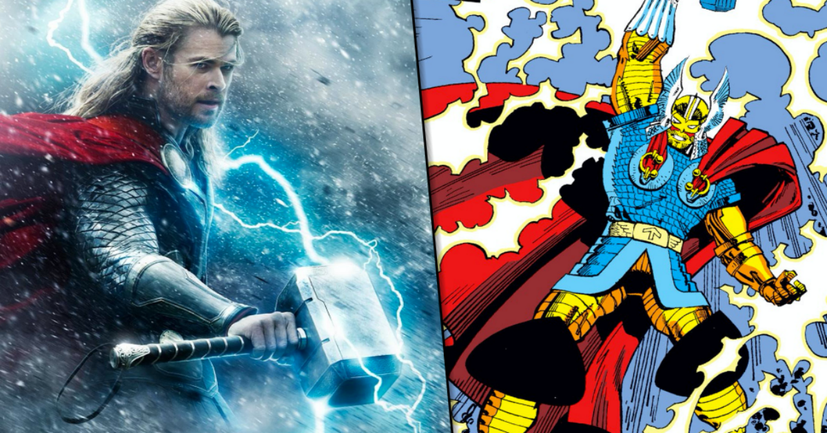 Leaked Marvel Poster Reveals Chris Hemsworth's Battle Armor in Thor ...