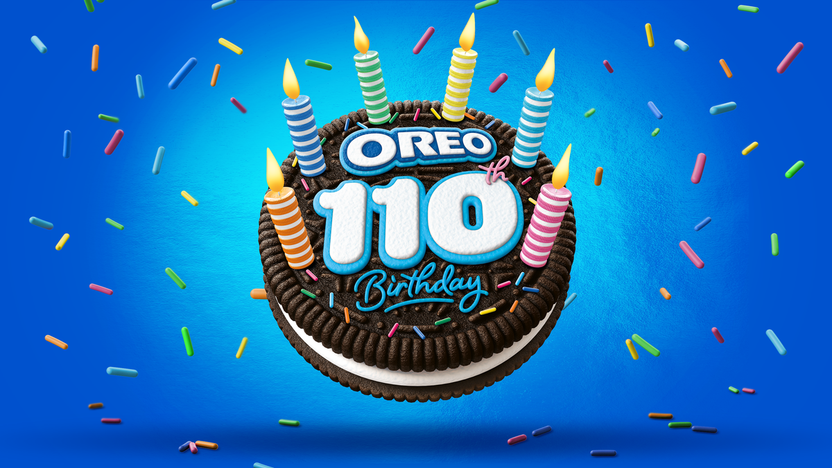 OREO Celebrates 110th Birthday With New Birthday Cake Cookie