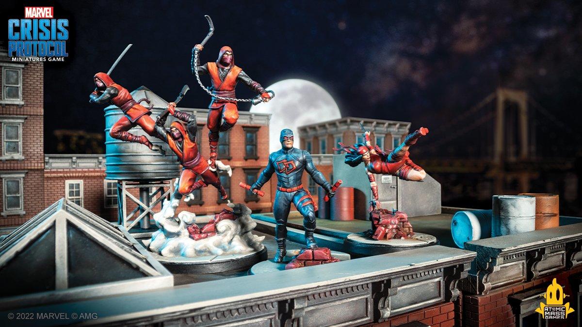 Marvel: Crisis Protocol Adds the Hand, Elektra, and Shadowland Daredevil