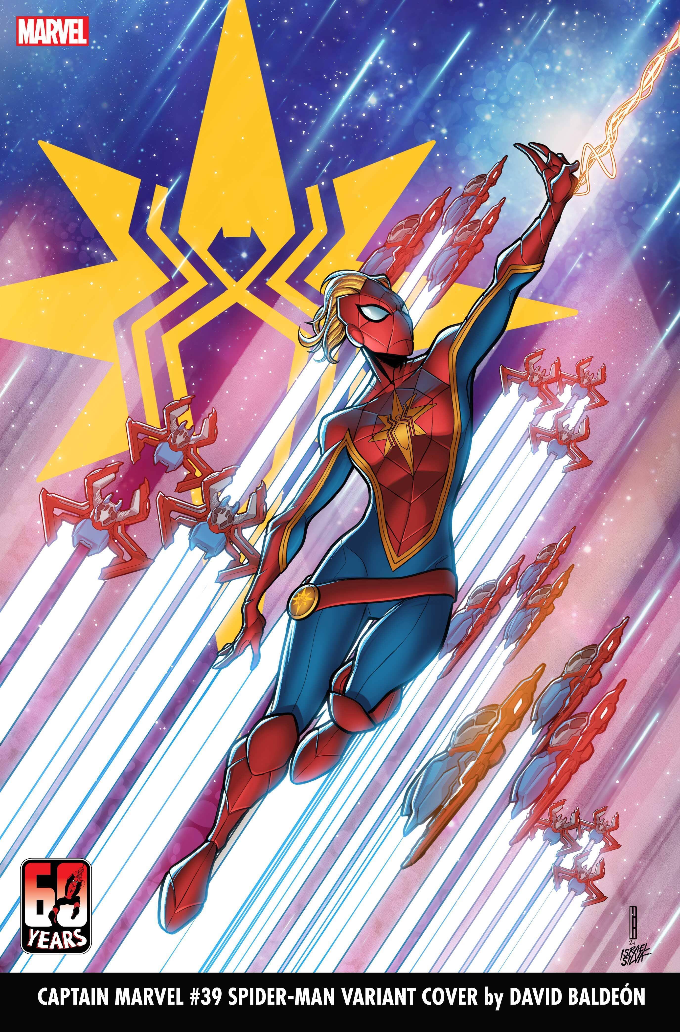 Spider-Man 60th Anniversary Variant Covers Put Other Marvel Heroes in ...