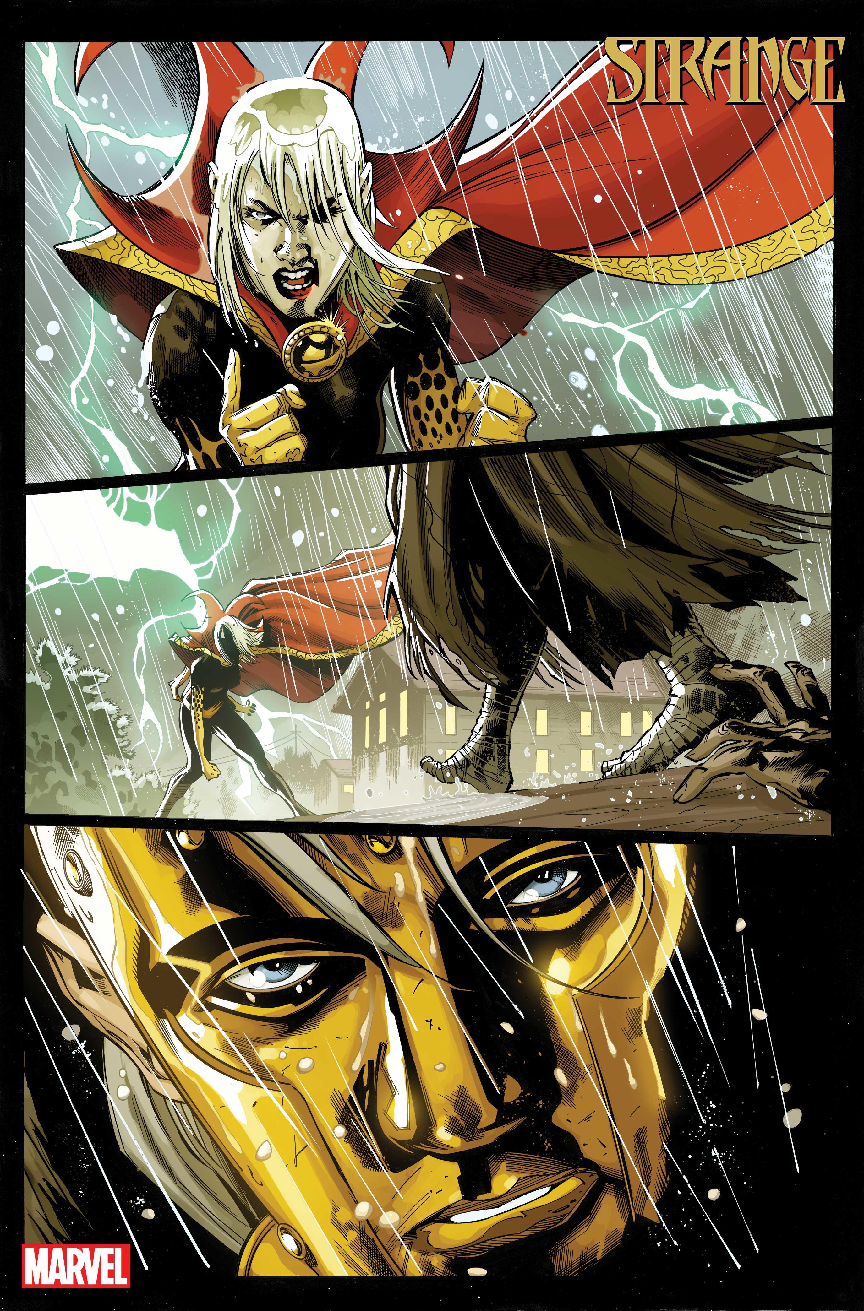 Marvel's New Sorcerer Supreme Clashes with Doctor Doom in New Strange ...