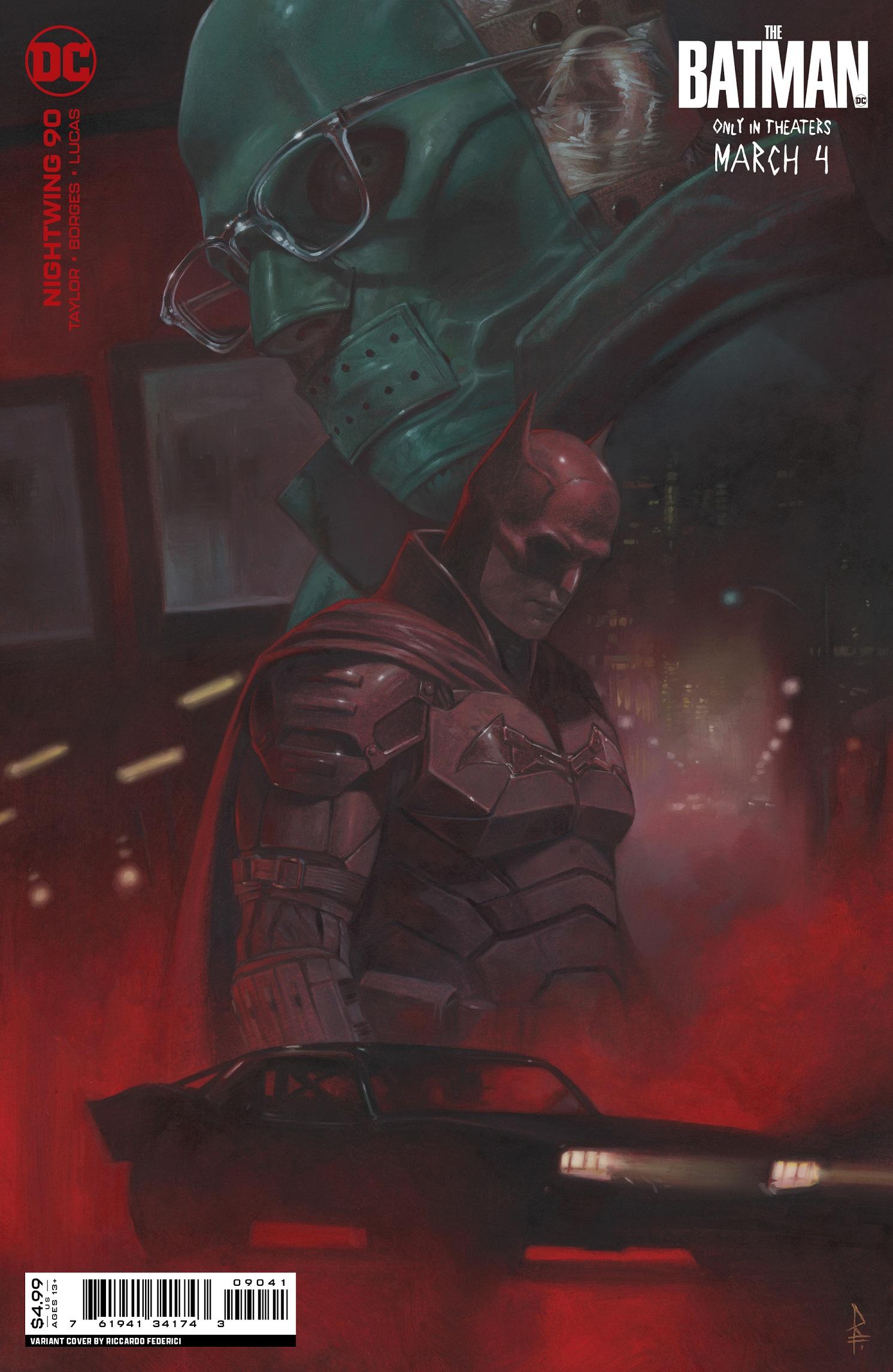 The Batman Movie Variant Comic Covers Revealed by DC