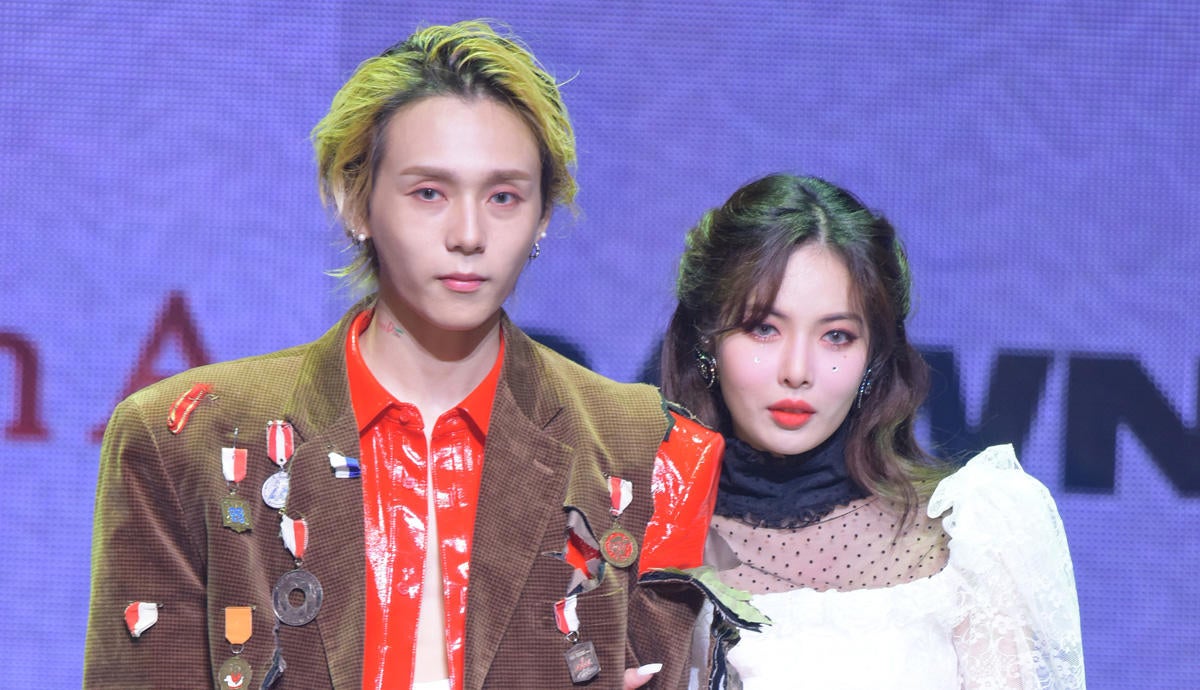 K-Pop Megastars HyunA and Dawn Spark Fan Frenzy With Engagement Ring Photo