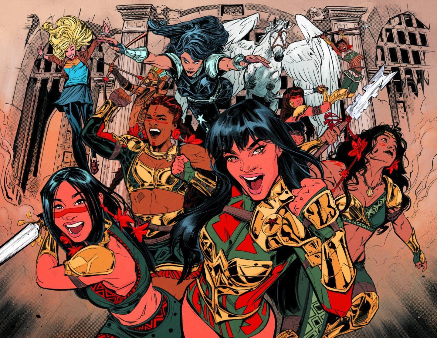 DC Reveals Trial of the Amazons Preview