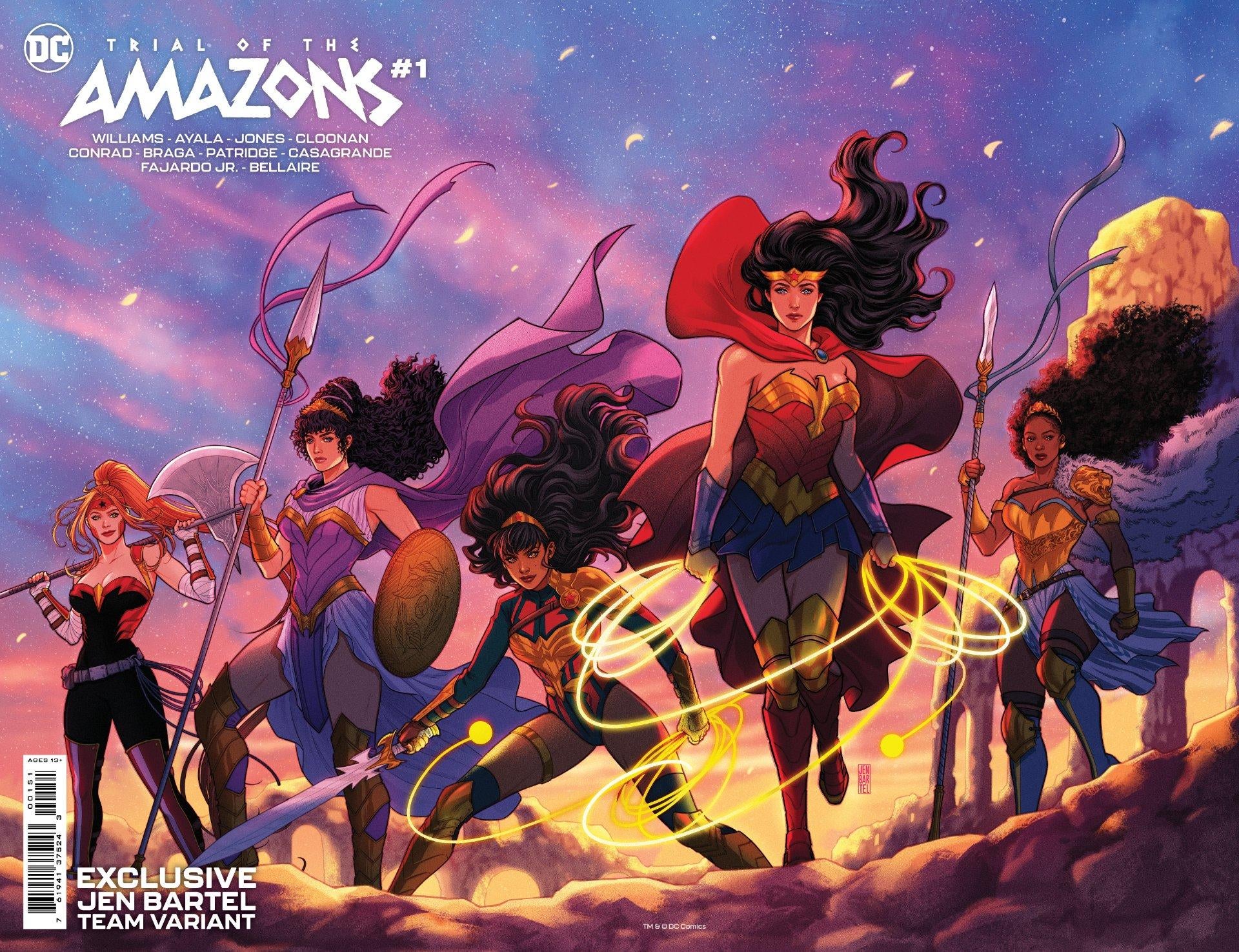 DC Reveals Trial of the Amazons Preview