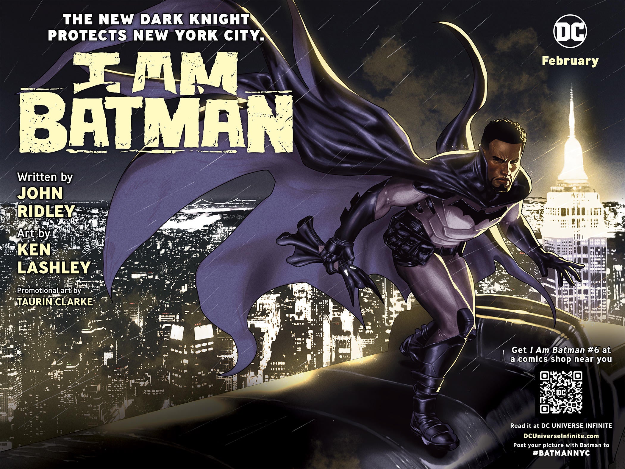 DC Banner for I am Batman | JCR Comic Arts