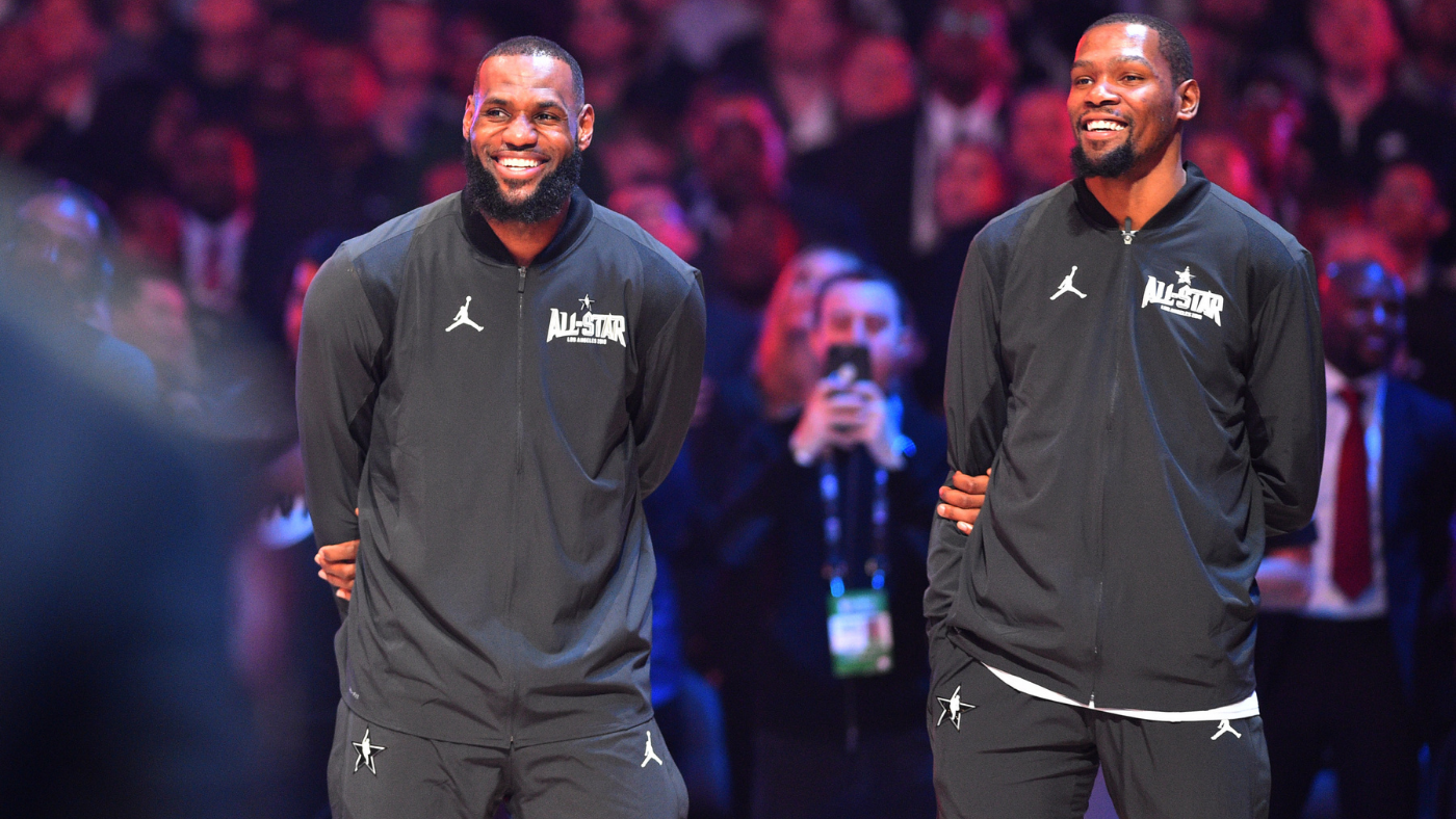 2023 NBA All-Star voting results: Lakers' LeBron James, Nets' Kevin Durant lead first fan ...