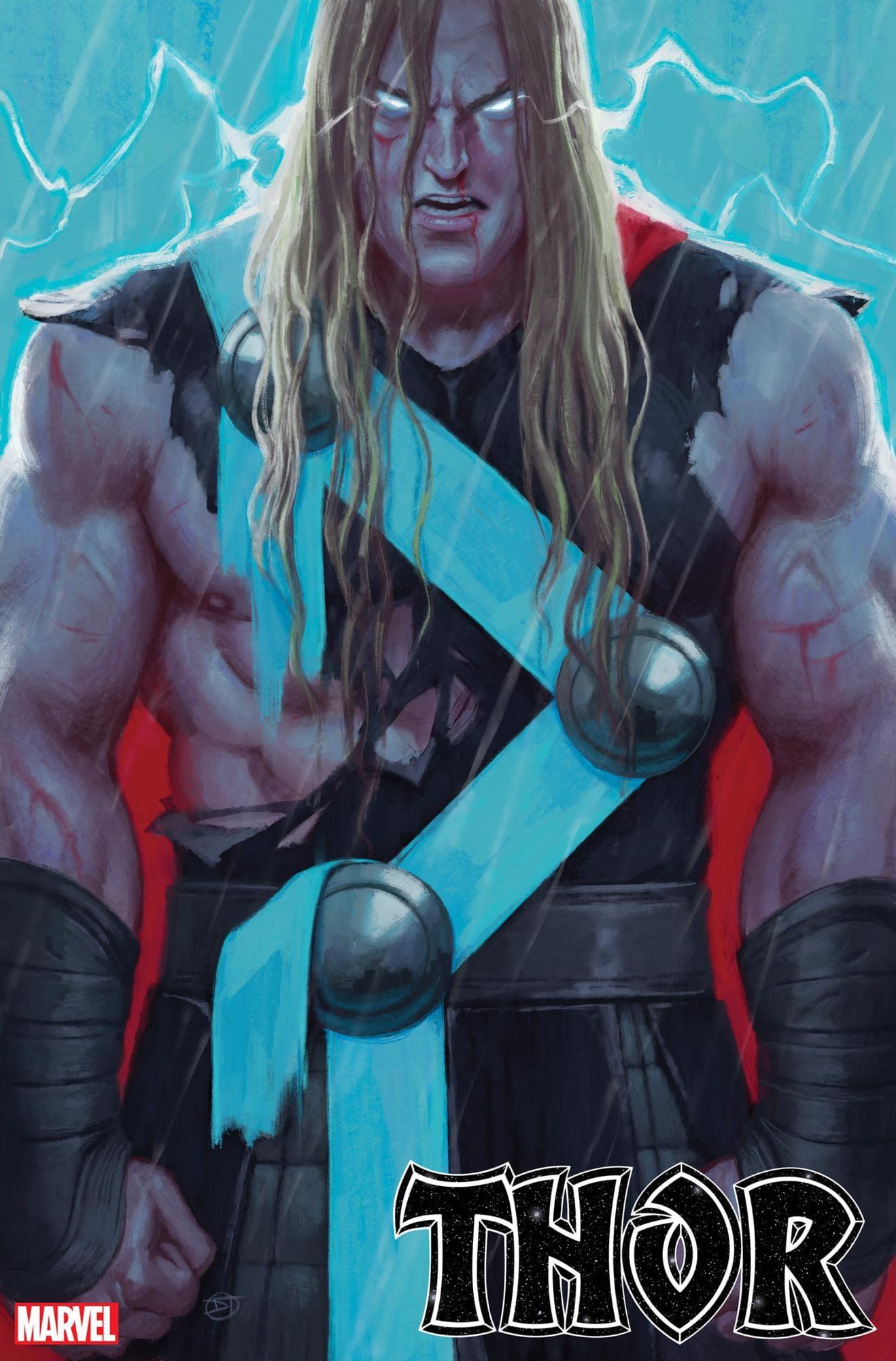 Thor Fights Against Mjolnir in New Marvel Preview