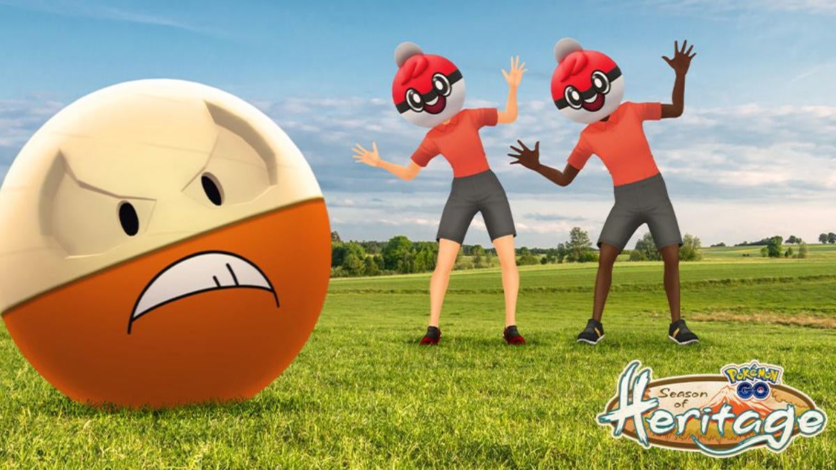 Pokemon Go Adding Hisuian Electrode and Ball Guy Avatar Item in New Event