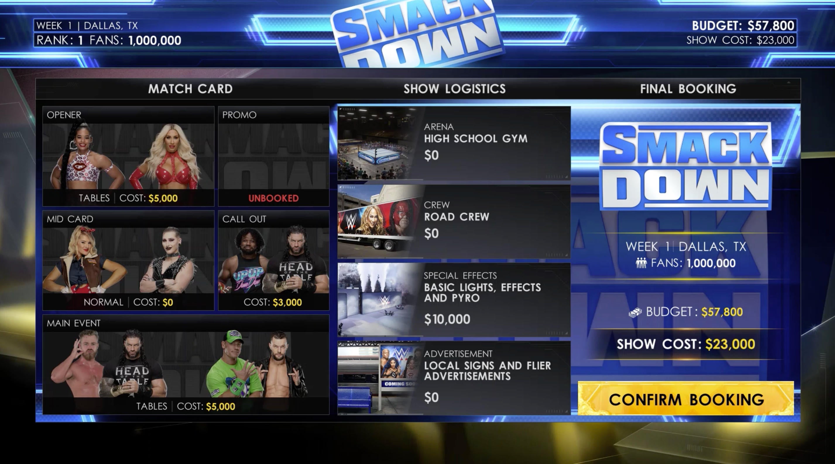 WWE 2K22 My GM Mode Impressions: A Promising Start to Running Your ...