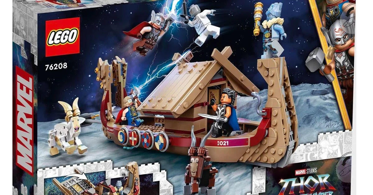 Thor: Love and Thunder The Goat Boat LEGO Set Is On Sale Now