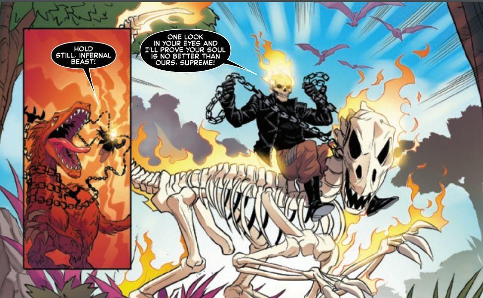 Marvel's New Ghost Rider Variant Has the Best Alternative to a Motorcycle