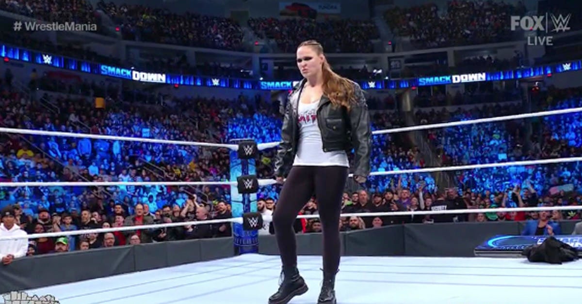 Charlotte Flair and Sonya Deville Ambush Ronda Rousey on WWE SmackDown ...