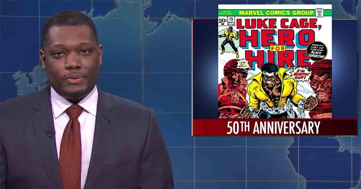 Saturday Night Live Recognizes Luke Cage's 50th Anniversary