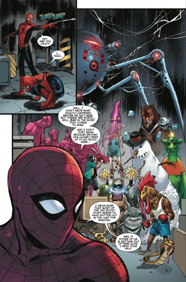 Two Spider-Mans Team Up In new Marvel Preview