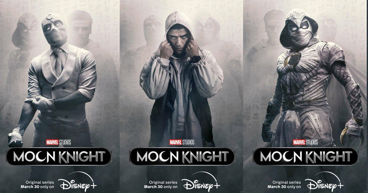 New Moon Knight Posters Show The Different Phases of The Character