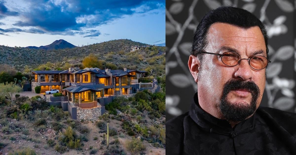 Tour Steven Seagal's $3.3M Bulletproof Desert Mountain Home